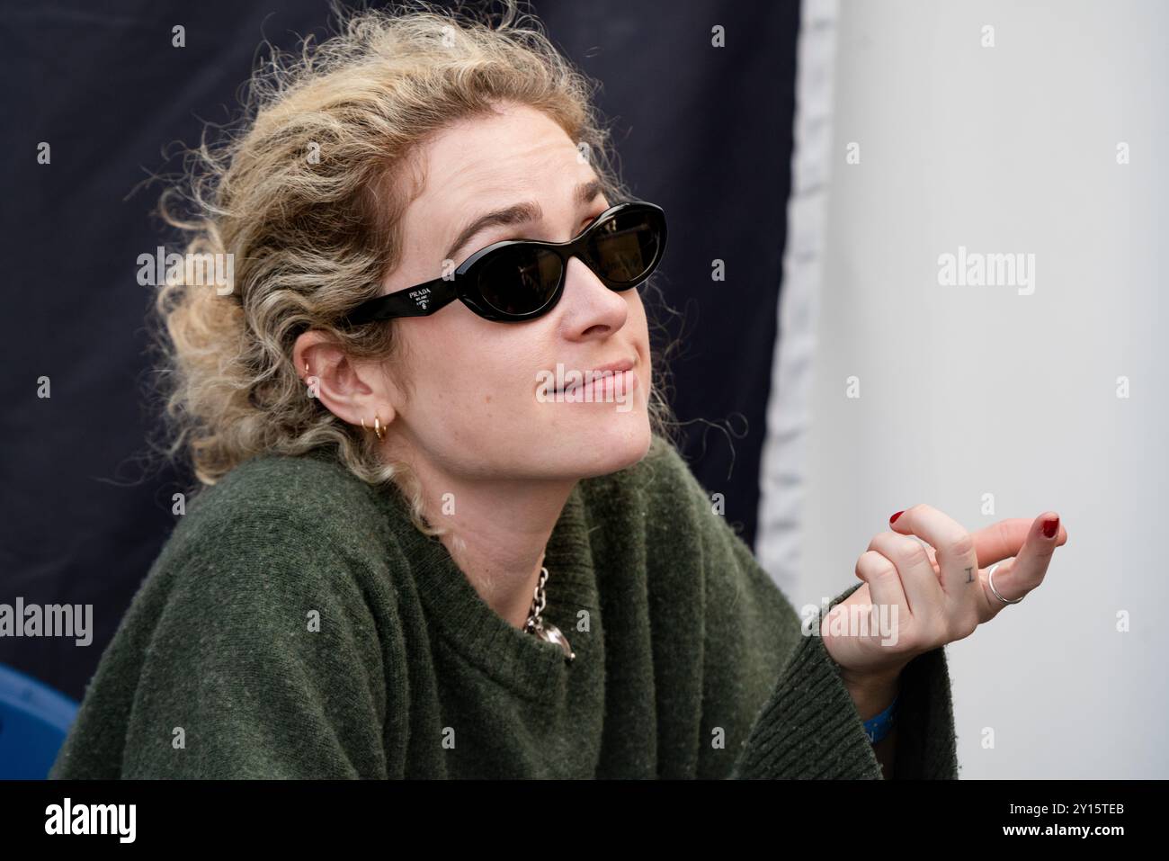 GREEN MAN FESTIVAL, BRECON, WALES, UK - AUGUST 18 2024: Singer ...