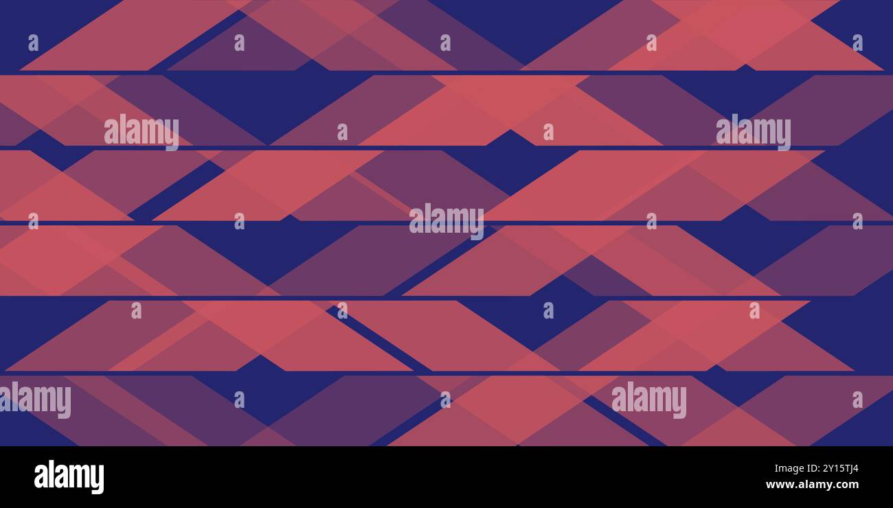 Colorful Abstract Retro Style Overlapping Geometric Shapes Background ...