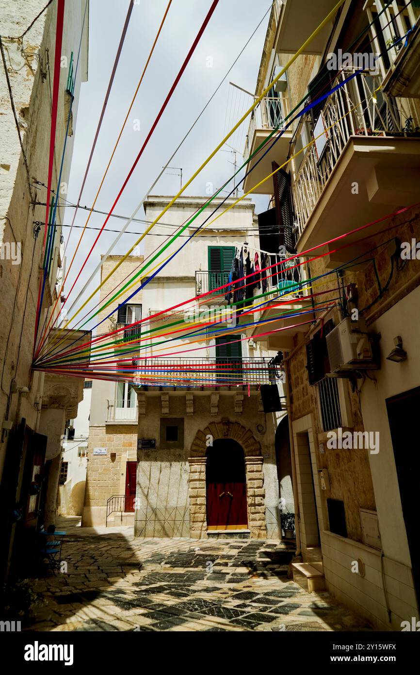 The seaside village of Monopoli, Bari, Puglia, Italy Stock Photo - Alamy