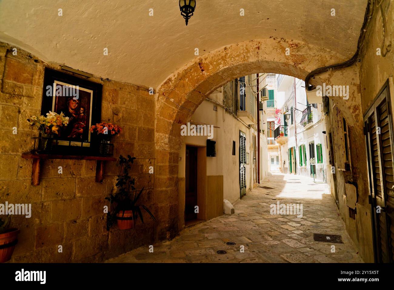 The seaside village of Monopoli, Bari, Puglia, Italy Stock Photo - Alamy