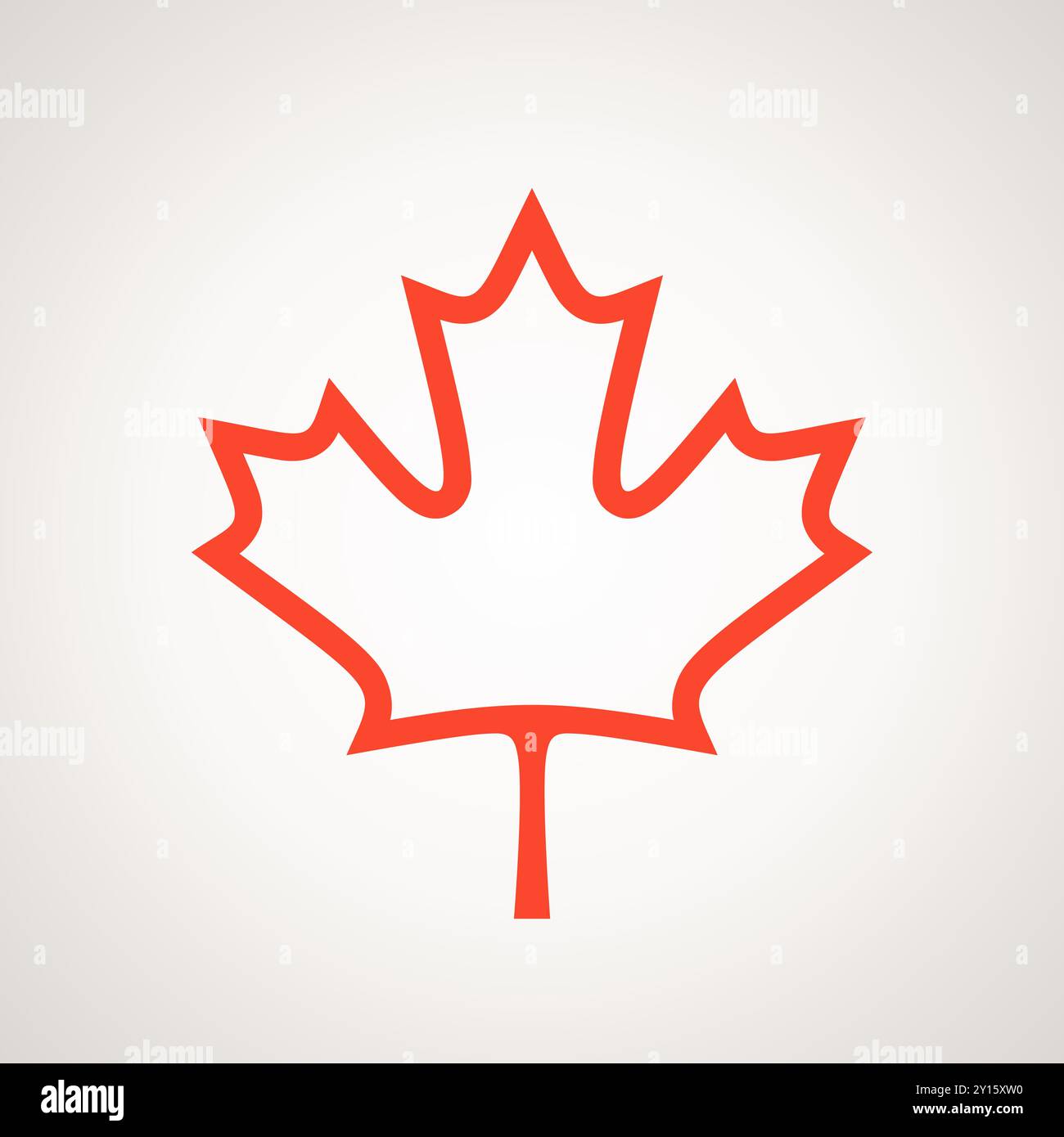 Maple leaf symbol from Stock Vector Images - Alamy