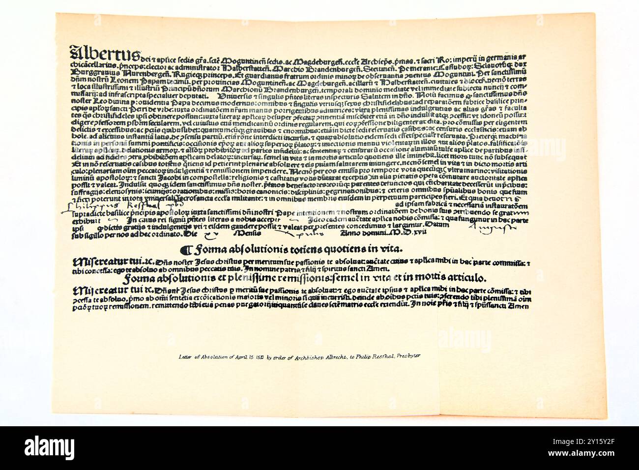 15 century letter hi-res stock photography and images - Alamy