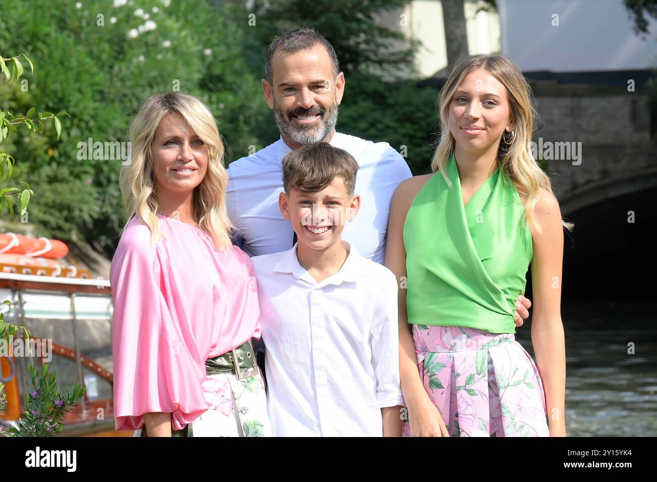 Katia Pedrotti, Tancredi Pacelli, Ascanio Pacelli und Matilda Pacelli ...