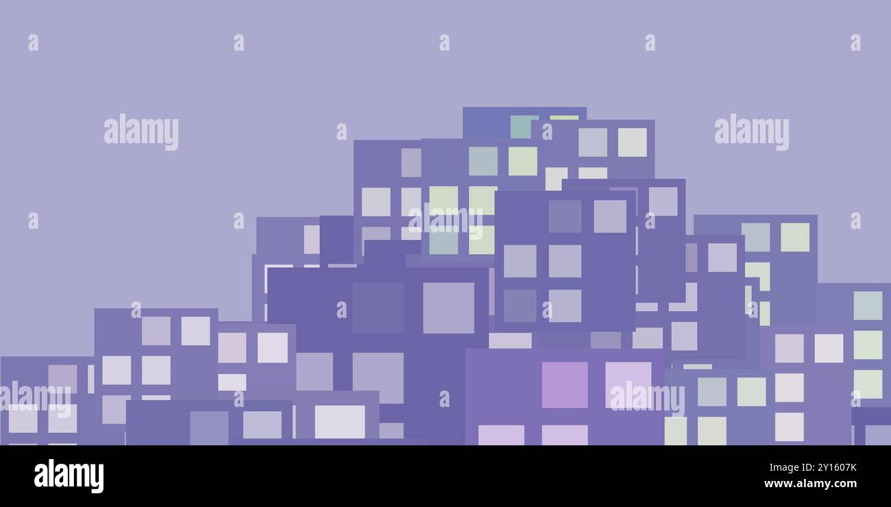 Colorful 3D Squares Overlaying Geometric Mosaic Pattern, Abstract ...