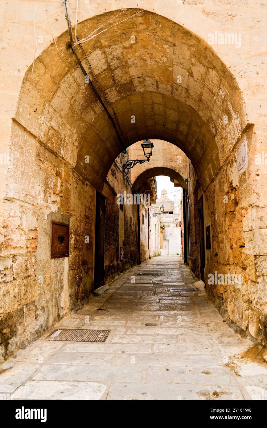 The baroque city of Francavilla Fontana, Brindisi, Puglia. Italy Stock ...