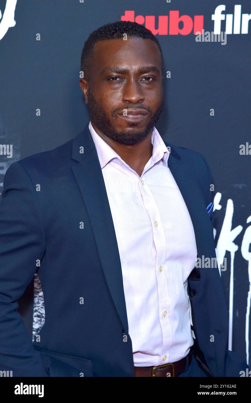 Ani Akpan bei der Weltpremiere des Kinofims 'The Thicket' im AMC The ...
