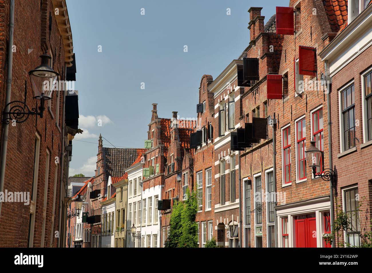 Traditional historic medieval houses, located in the neighborhood ...