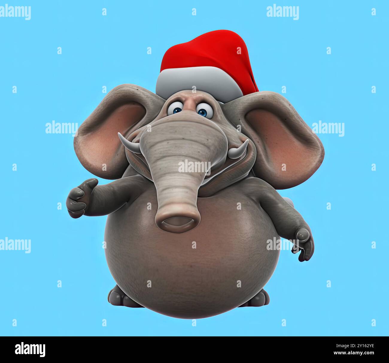 Fun Elephant talking Stock Photo - Alamy