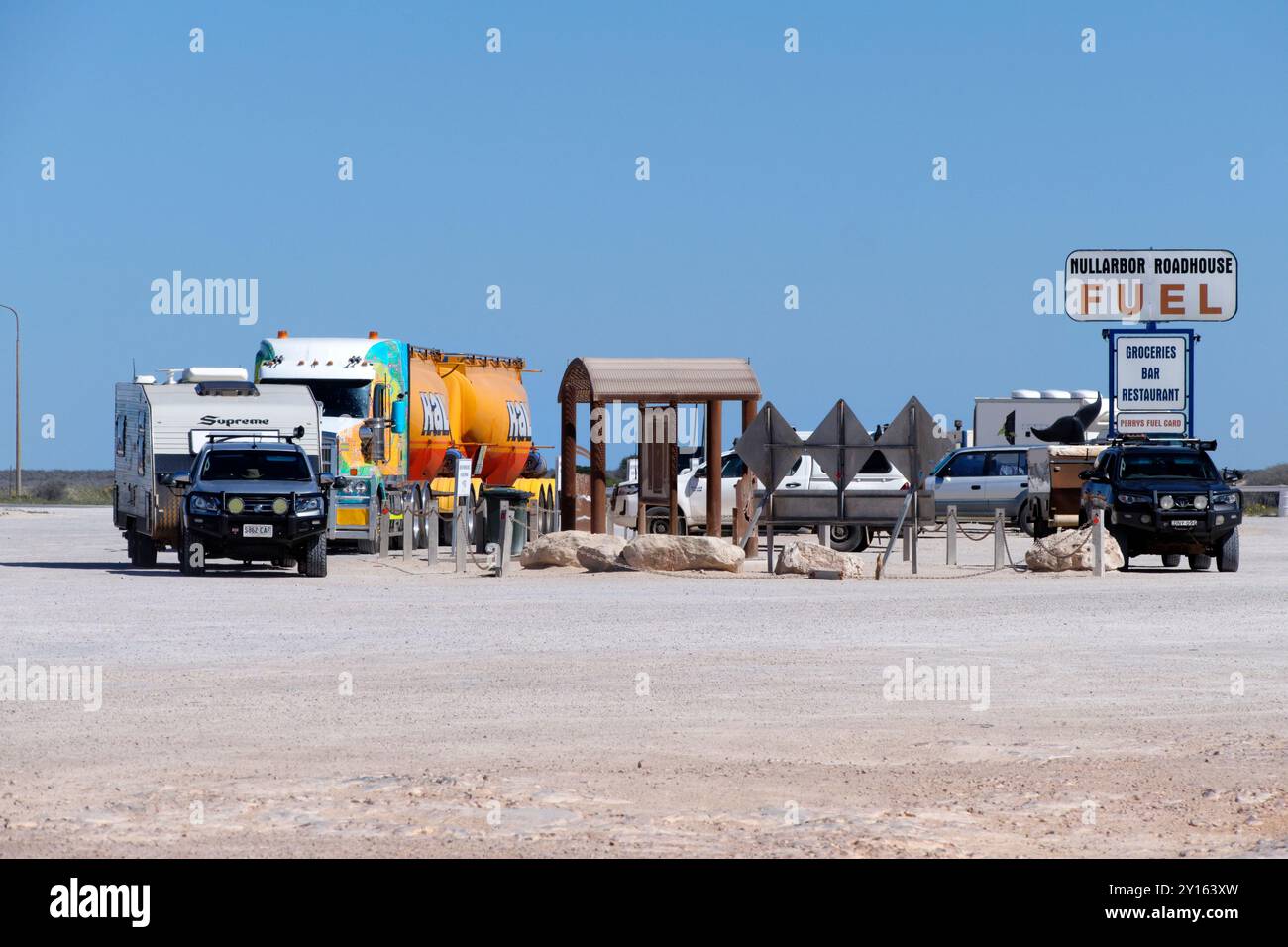 Border village, South Australia Stock Photo - Alamy
