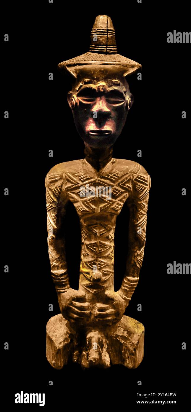Statue 3rd quarter, 19th Century, Ndengese, RD Congo, Africa Museum ...