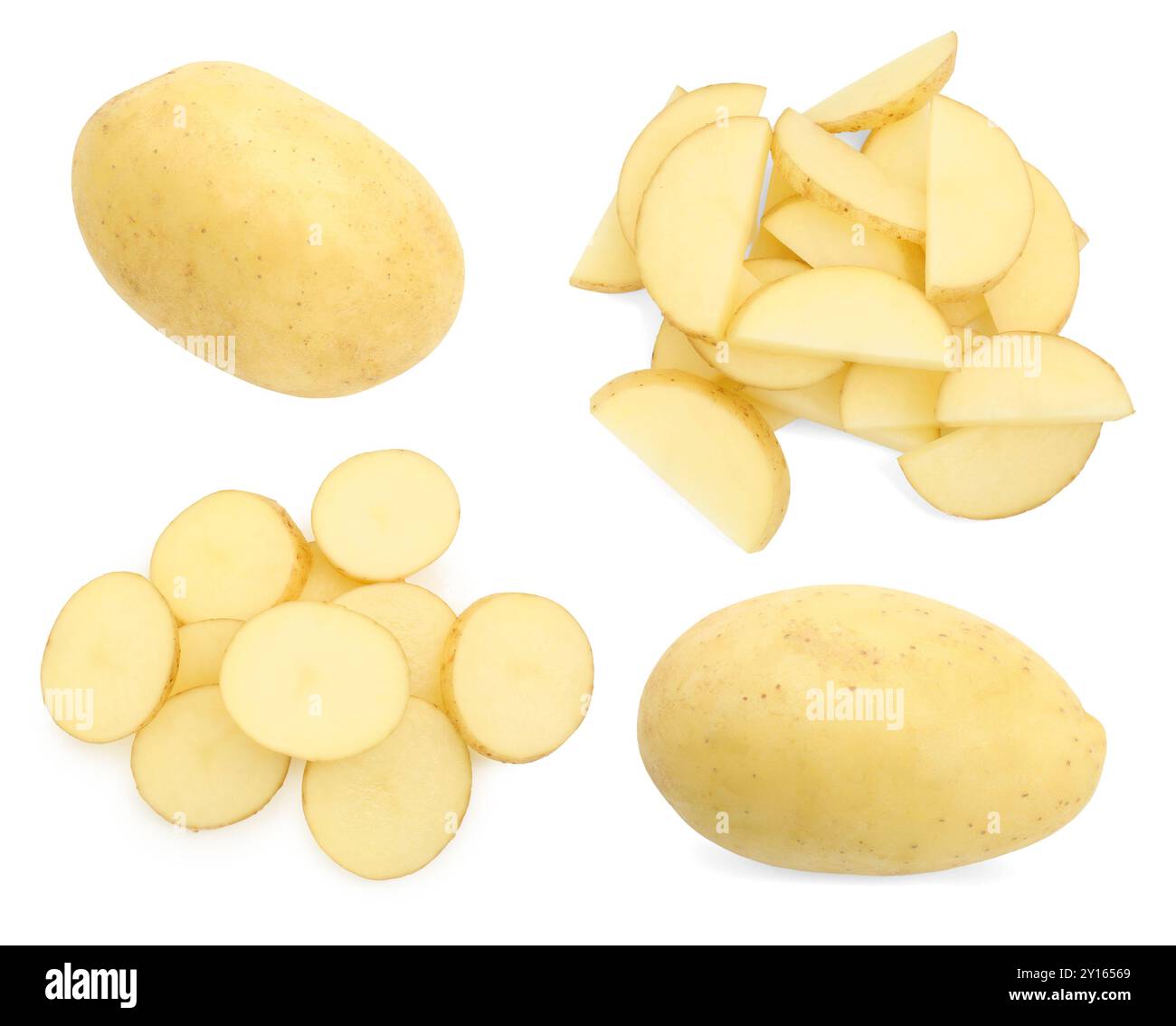 Cook cuts potatoes on hi-res stock photography and images - Alamy