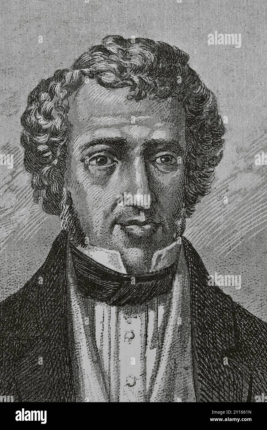 Juan Alvarez de Mendizábal (1790-1853). Spanish politician and ...