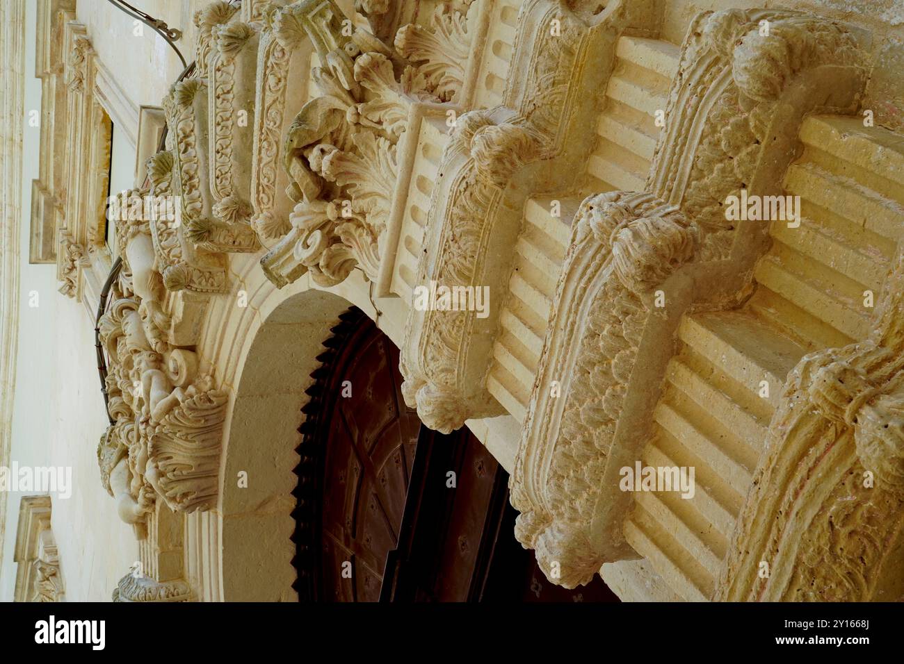 Baroque monuments of Galatina, Lecce, Puglia, Italy Stock Photo - Alamy