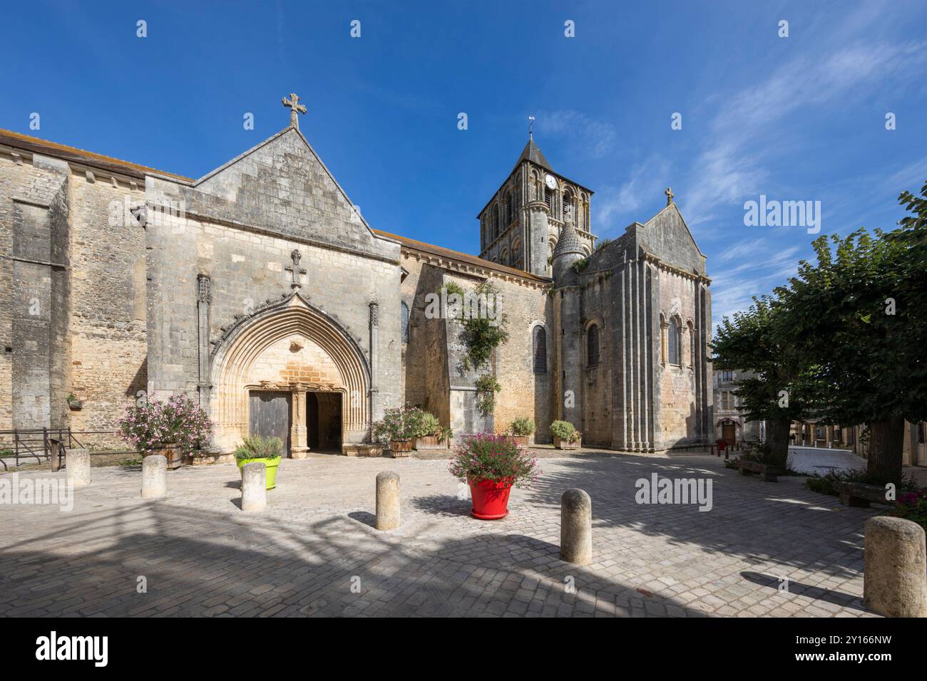 Eglise Notre Dame de Lusignan church, Lusignan, Nouvelle-Aquitaine ...