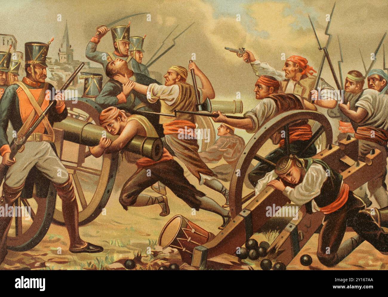 Spanish War of Independence (1808-1814). Episode of the Siege of ...