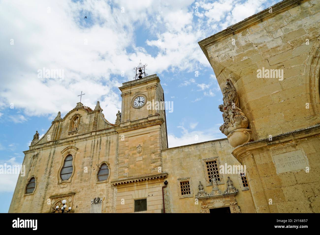 monuments of Melpignano, Lecce, Puglia, Italy Stock Photo - Alamy