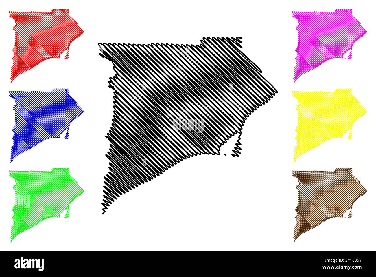 Chatham-Kent Municipality (Canada, Ontario Province, North America) map ...