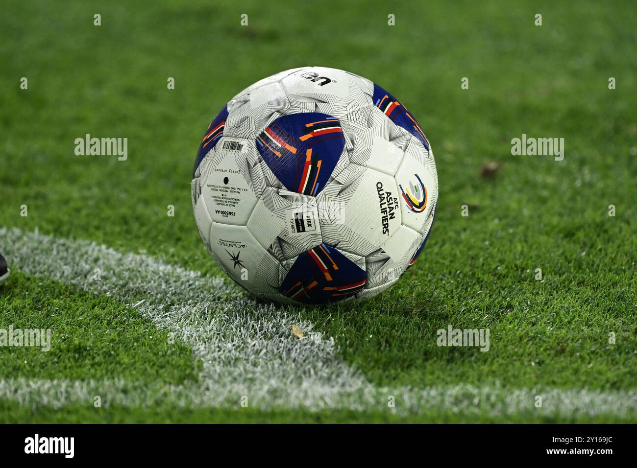 Gold Coast, Australia. 05th Sep, 2024. A Fifia Asian Cup Qualifier ball ...