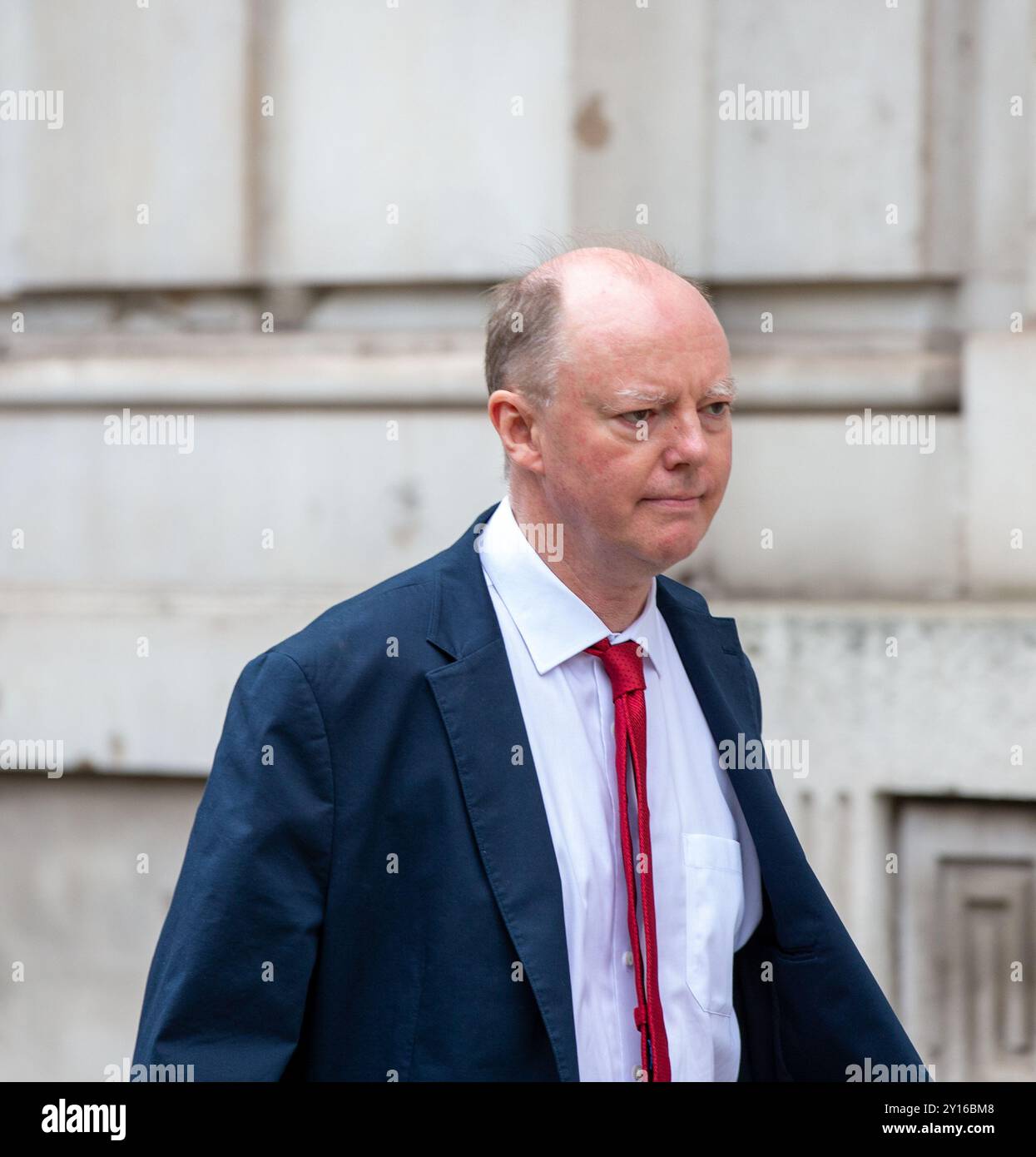 London, England, UK. 5th Sep, 2024. Professor Sir Chris Whitty Arrives ...