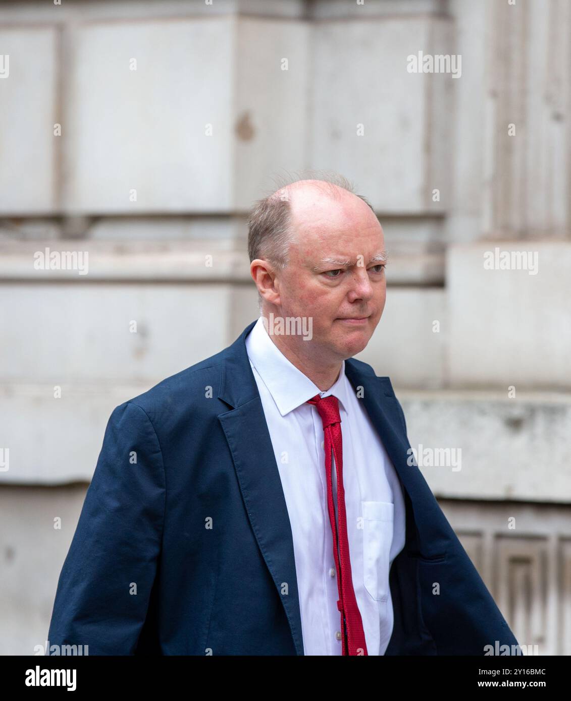 London, England, UK. 5th Sep, 2024. Professor Sir Chris Whitty Arrives ...