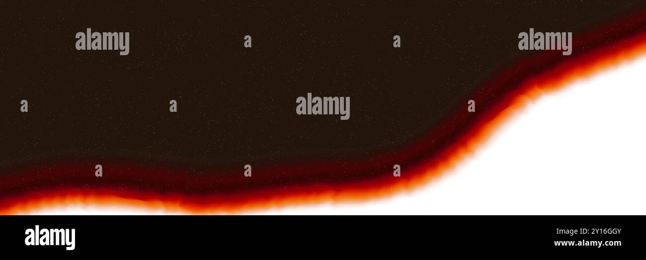 Damaged film with light leak, burnt edge and noise texture. Overlay ...