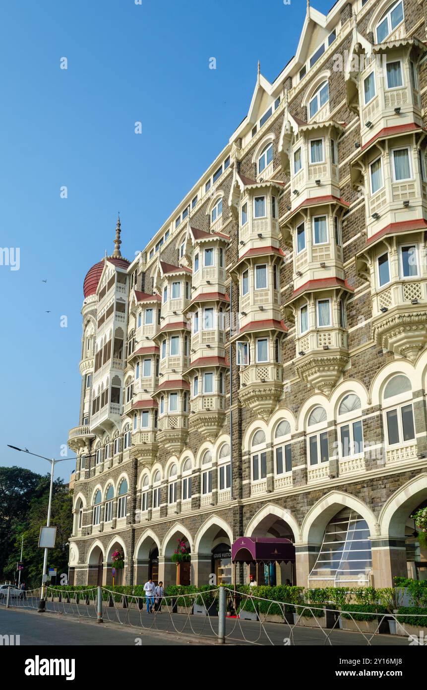 The Taj Mahal Palace Hotel in Colaba, Mumbai, Maharashtra, India, Asia Stock Photo - Alamy