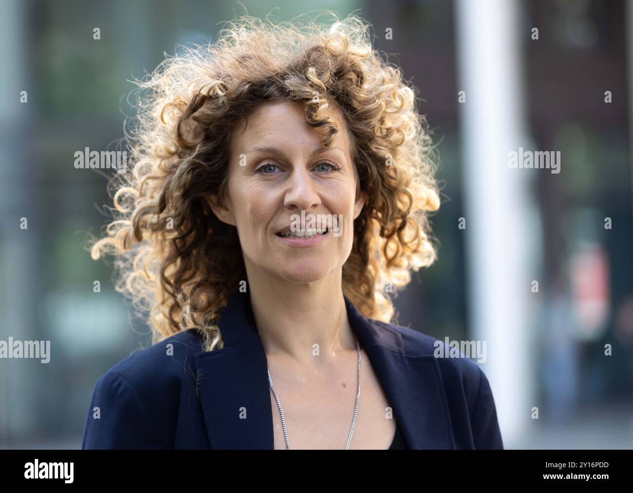 Dortmund, Germany. 05th Sep, 2024. Alessija Lause on the set of a new ...