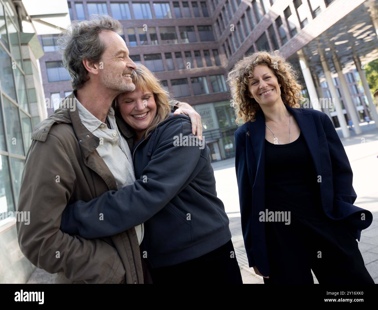 Dortmund, Germany. 05th Sep, 2024. Actors Jörg Hartmann (l-r ...