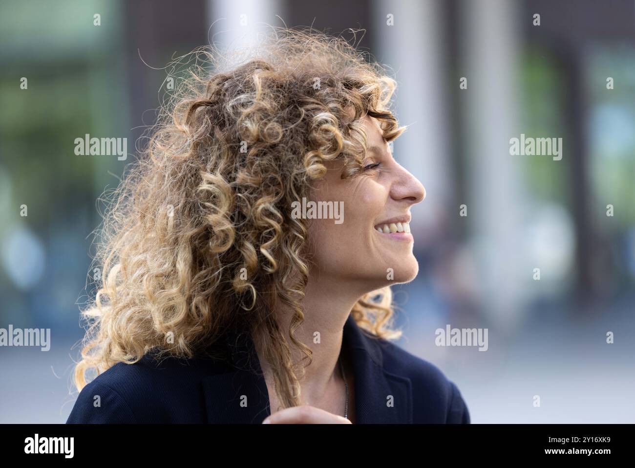 Dortmund, Germany. 05th Sep, 2024. Alessija Lause on set for filming a ...