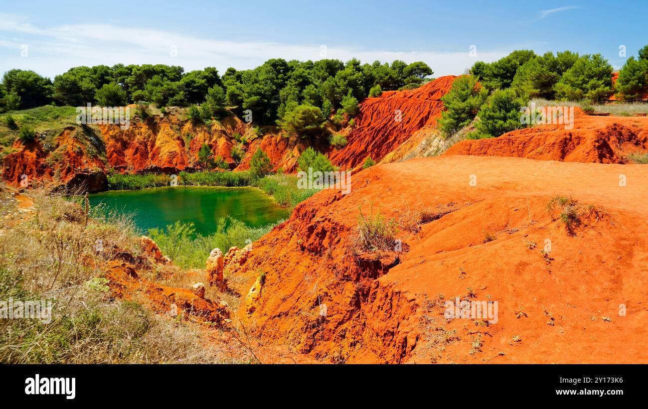 Bauxite quarry of otranto hi-res stock photography and images - Alamy
