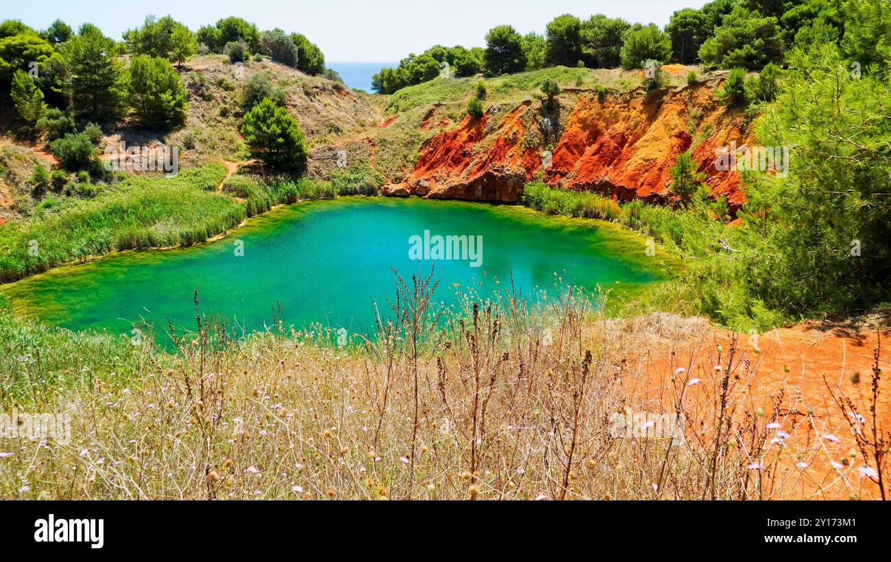 Bauxite quarry of otranto hi-res stock photography and images - Alamy
