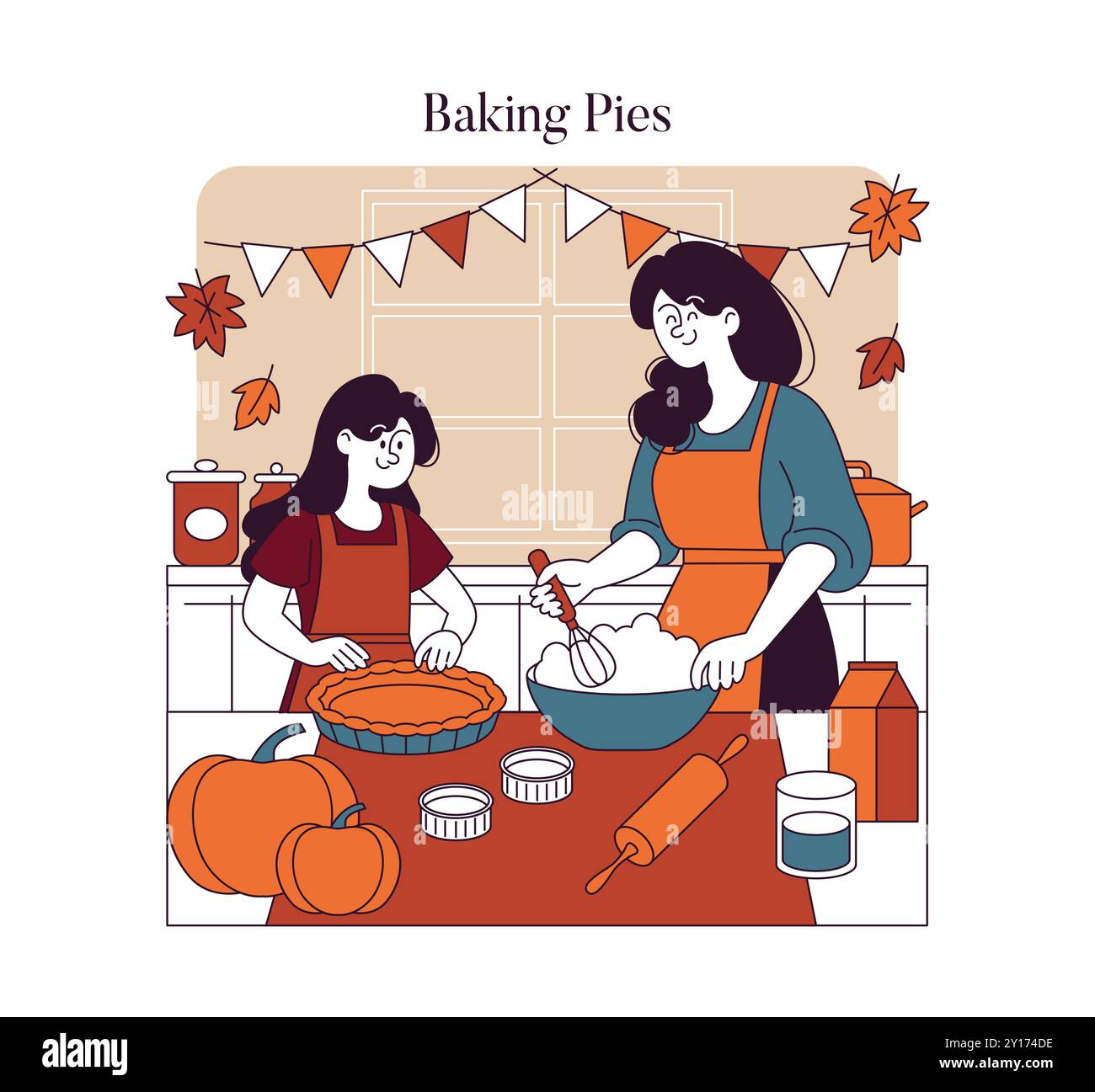 Joyful thanksgiving feast family hi-res stock photography and images ...