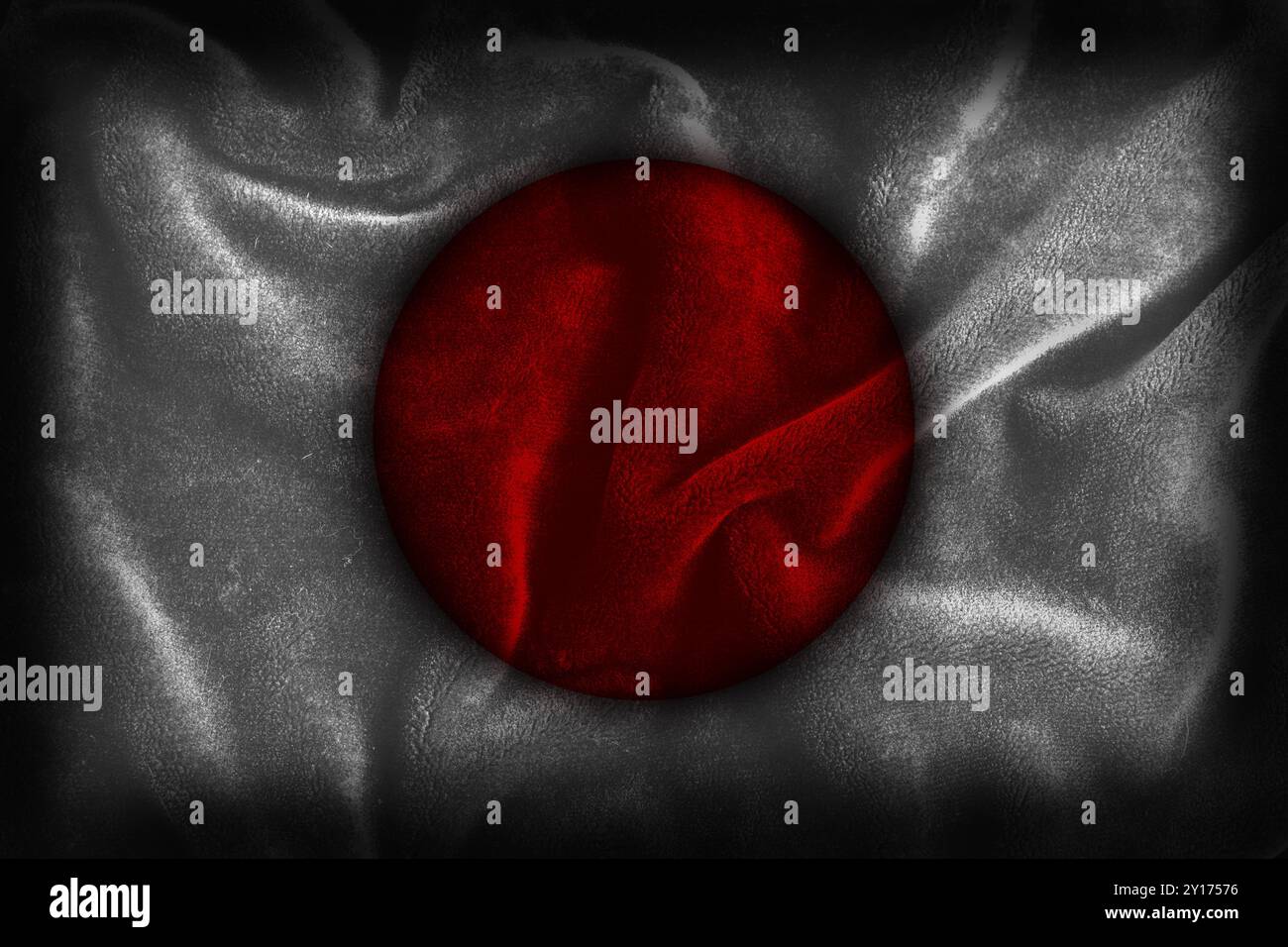 Japanese flag illustration (representing the colors of Japan - red ...