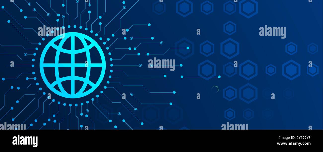Global integration network Stock Vector Images - Alamy