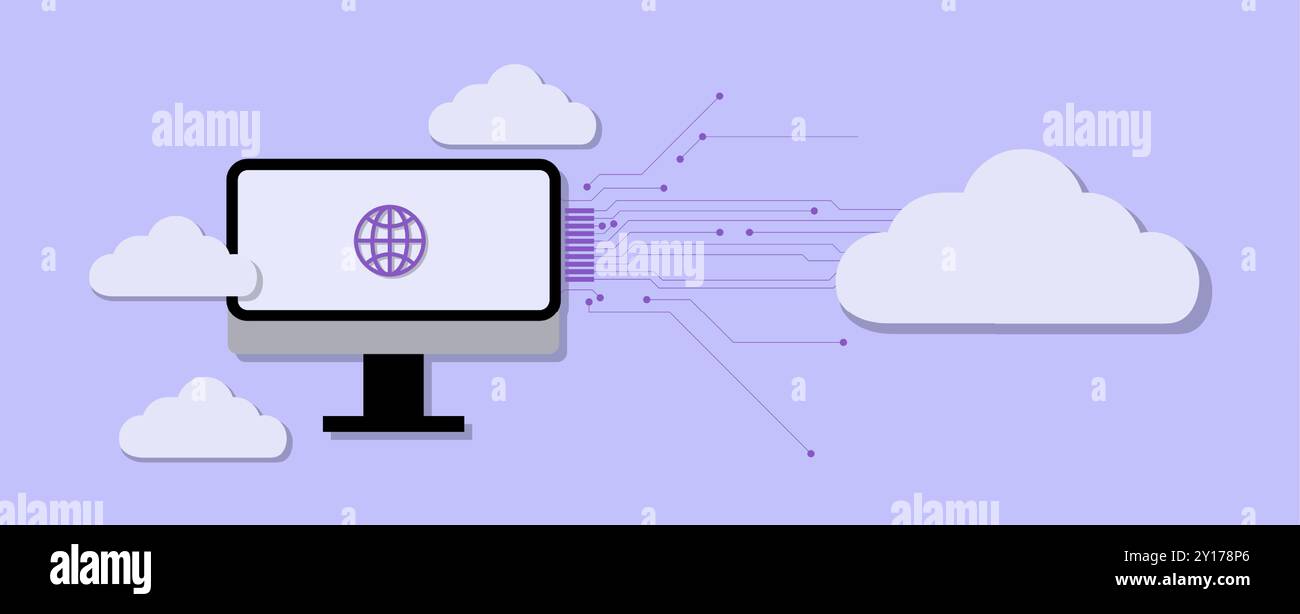 Online infrastructure Stock Vector Images - Alamy