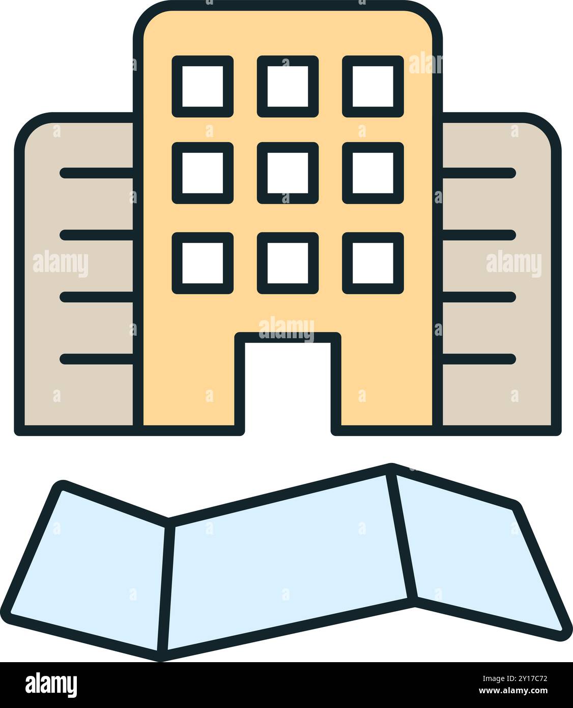 Standing on a street Stock Vector Images - Alamy