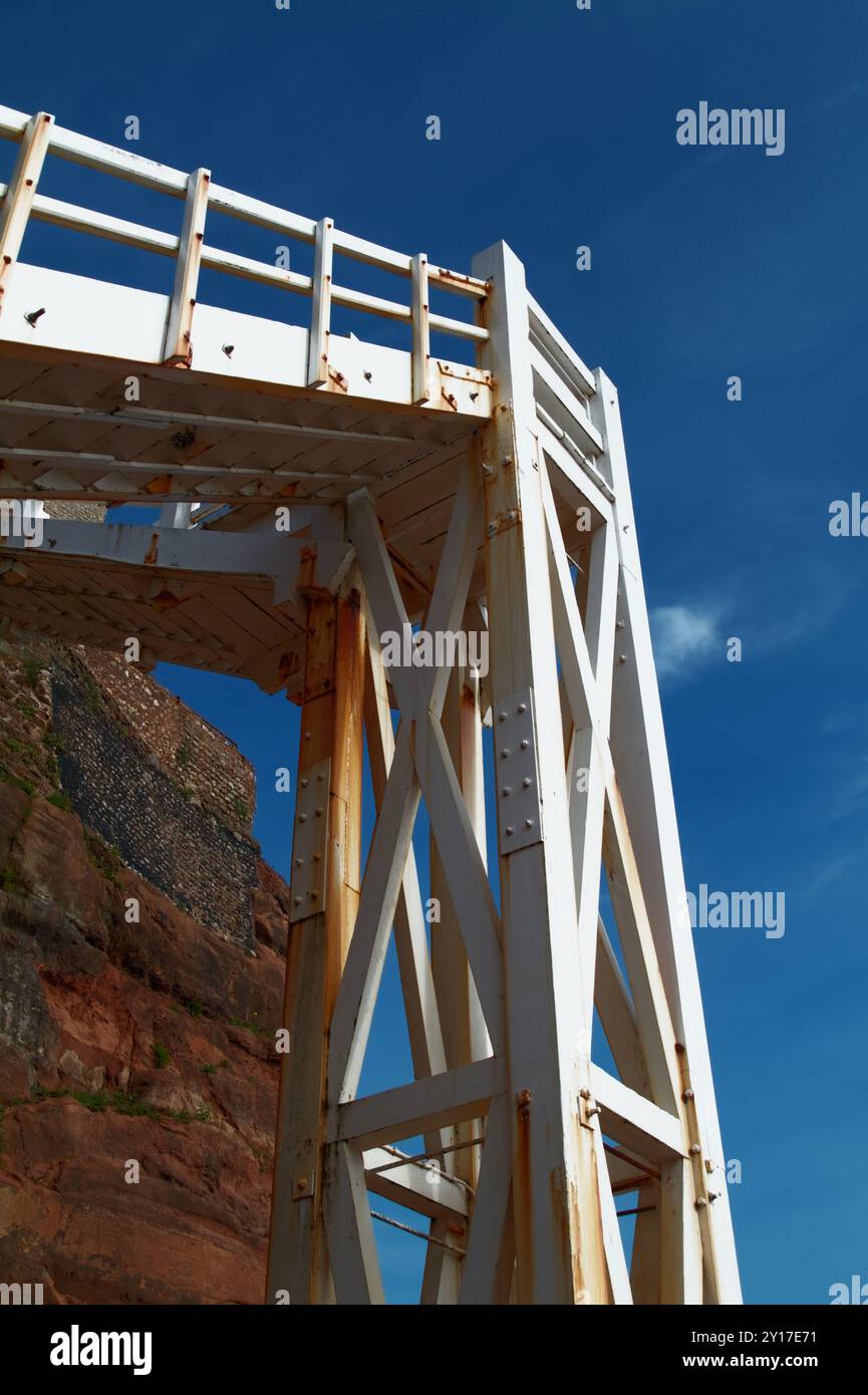 Close Up Detail Looking Up Jacobs Ladder Leading To Connaught Gardens ...