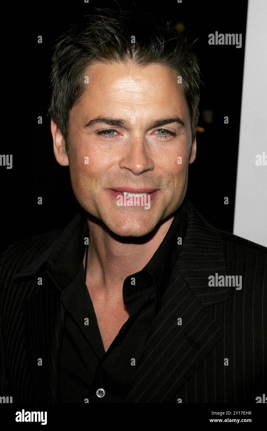 Rob Lowe at the Los Angeles premiere of 'Thank You For Smoking' held at ...
