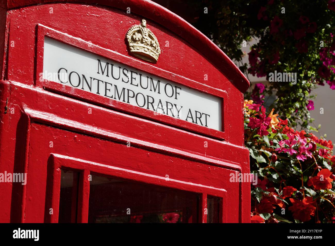Renovated K6 Model Telephone Box Converted Into The Museum Of ...