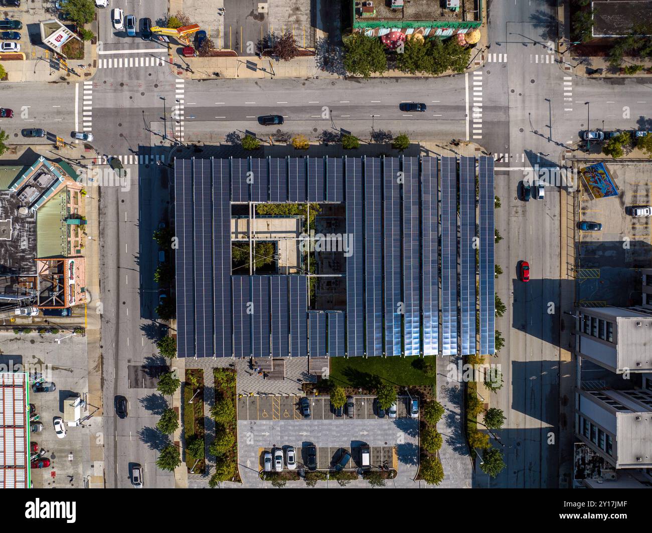 Aerial footage city hi-res stock photography and images - Alamy