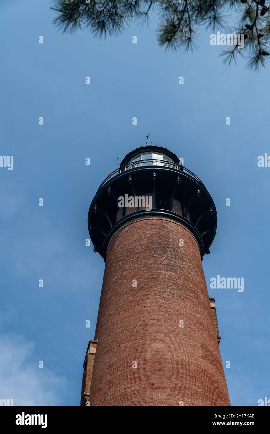 Currituck Beach Lighthouse in Corolla, North Carolina. Outer Banks ...