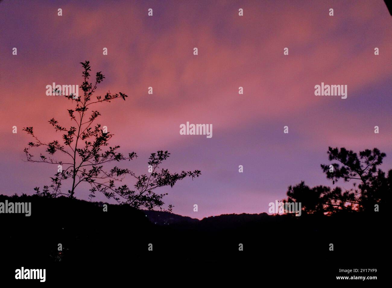 Purple pink sky hi-res stock photography and images - Alamy