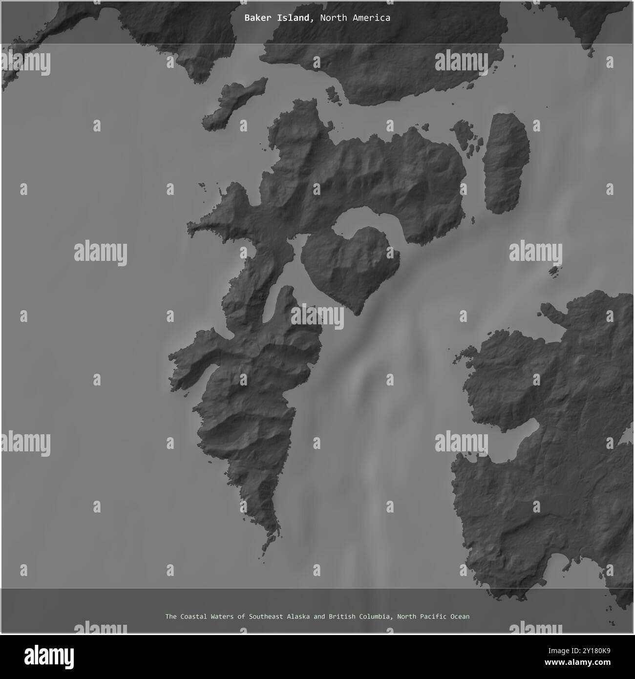 Baker Island in the North Pacific Ocean, belonging to United States ...