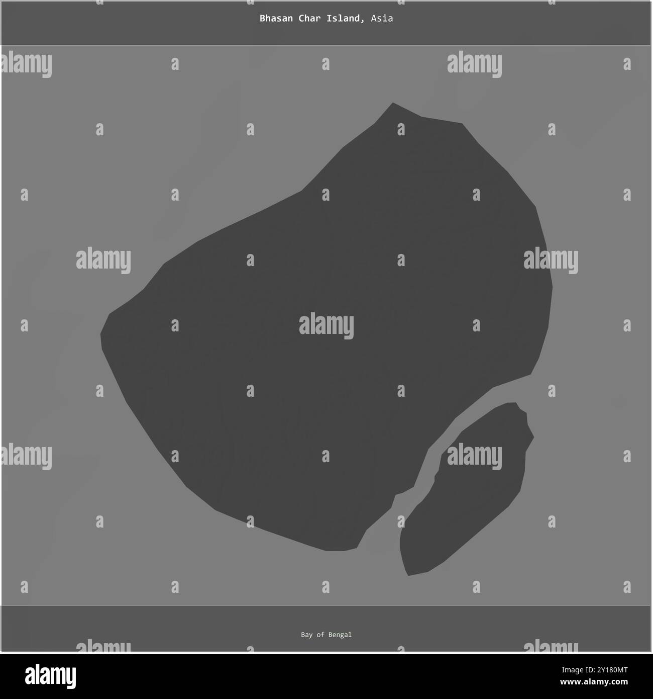 Bangladesh highlighted in map hi-res stock photography and images - Alamy