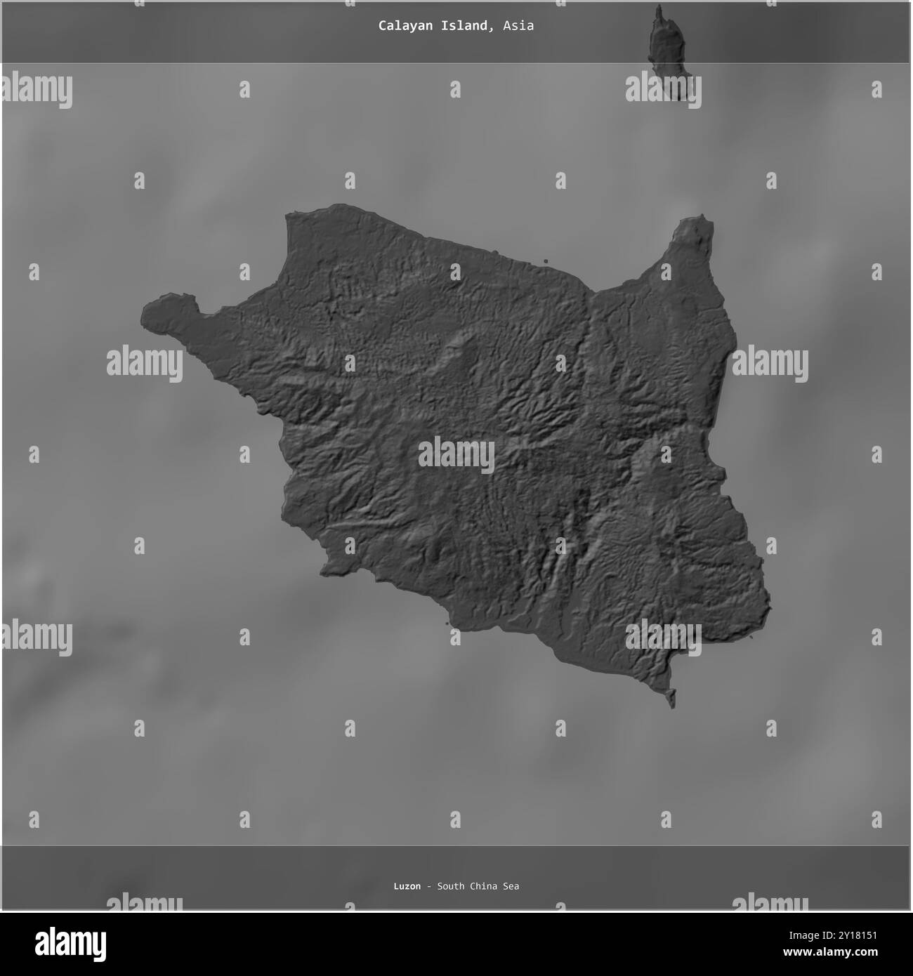 Calayan Island in the South China Sea, belonging to Philippines ...