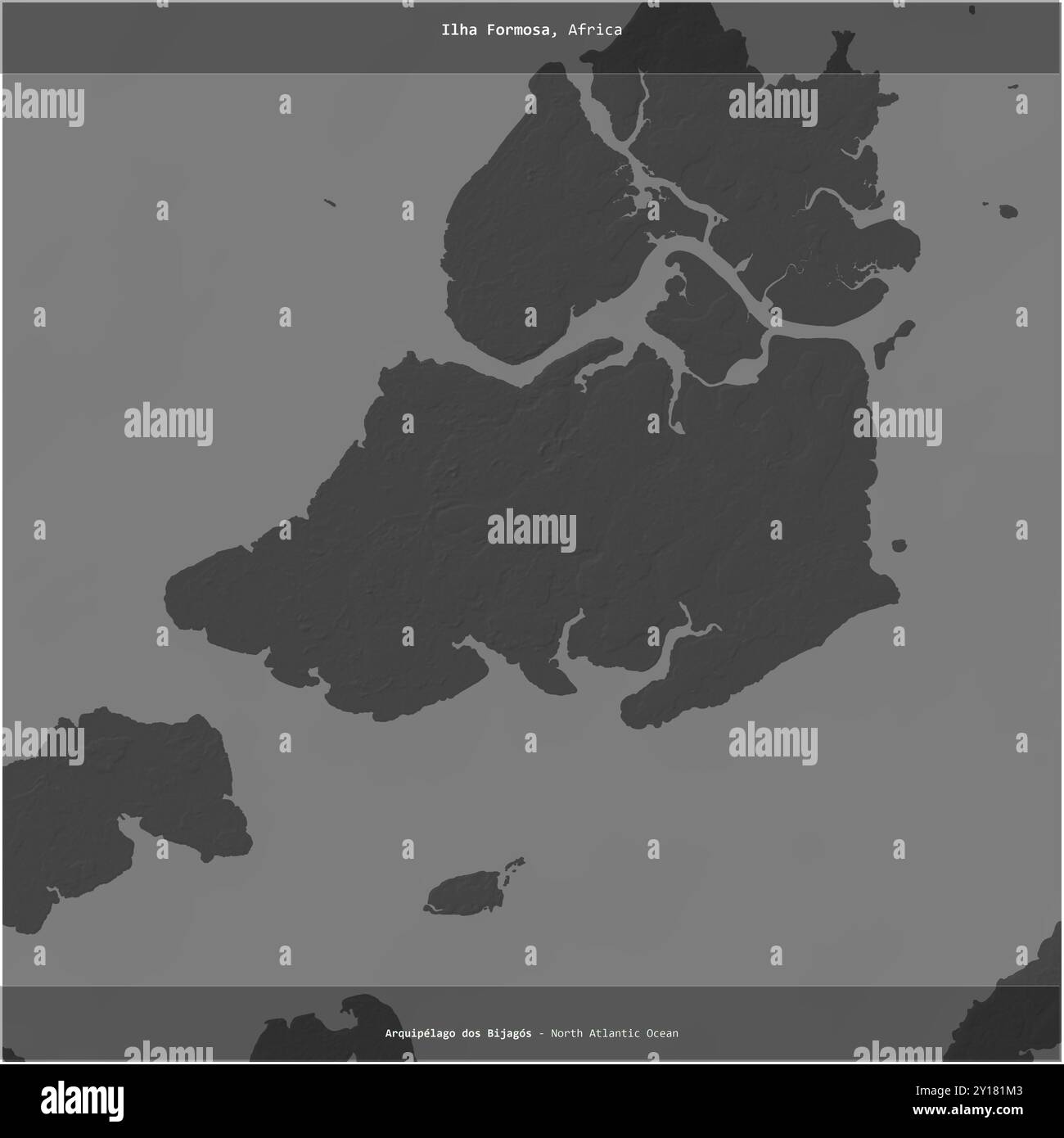 Ilha Formosa in the North Atlantic Ocean, belonging to Guinea-Bissau ...