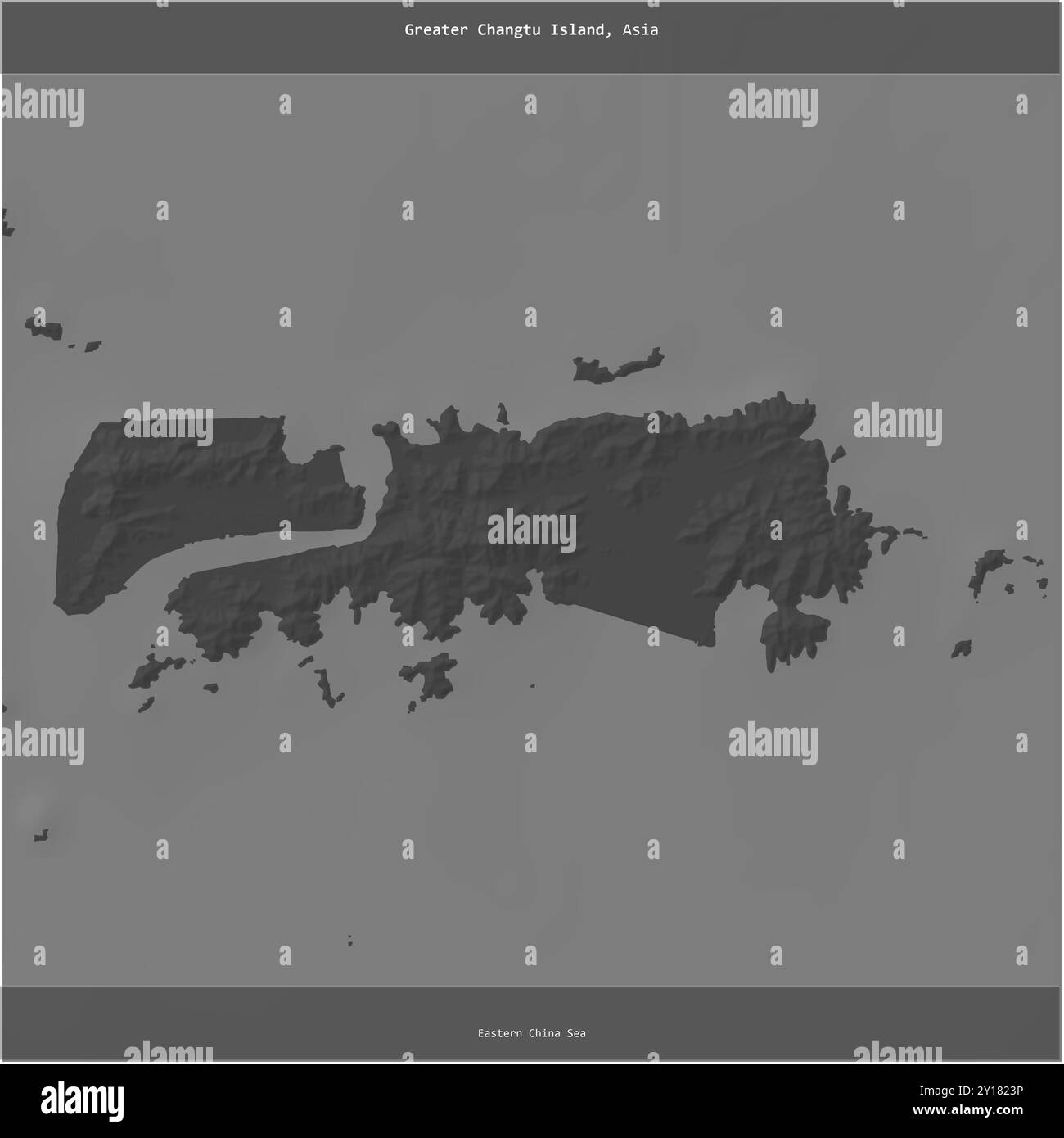 China map highlighted in Black and White Stock Photos & Images - Alamy