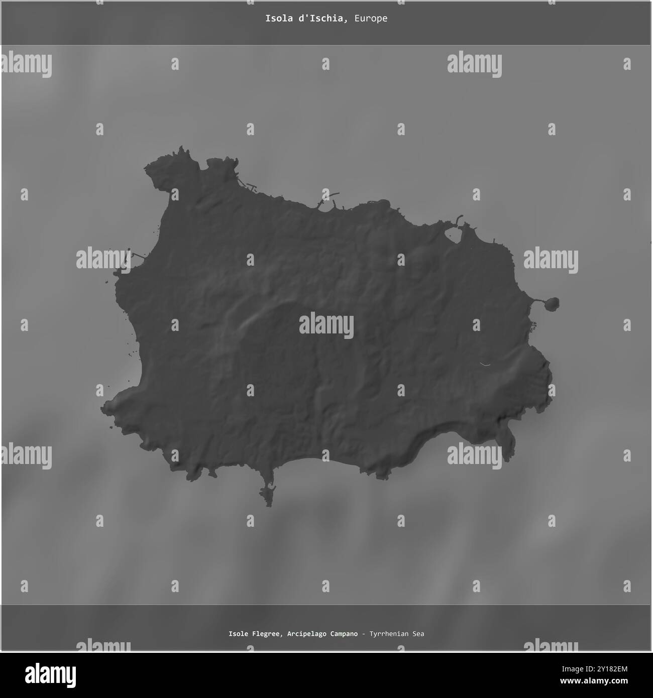 Ischia map hi-res stock photography and images - Alamy