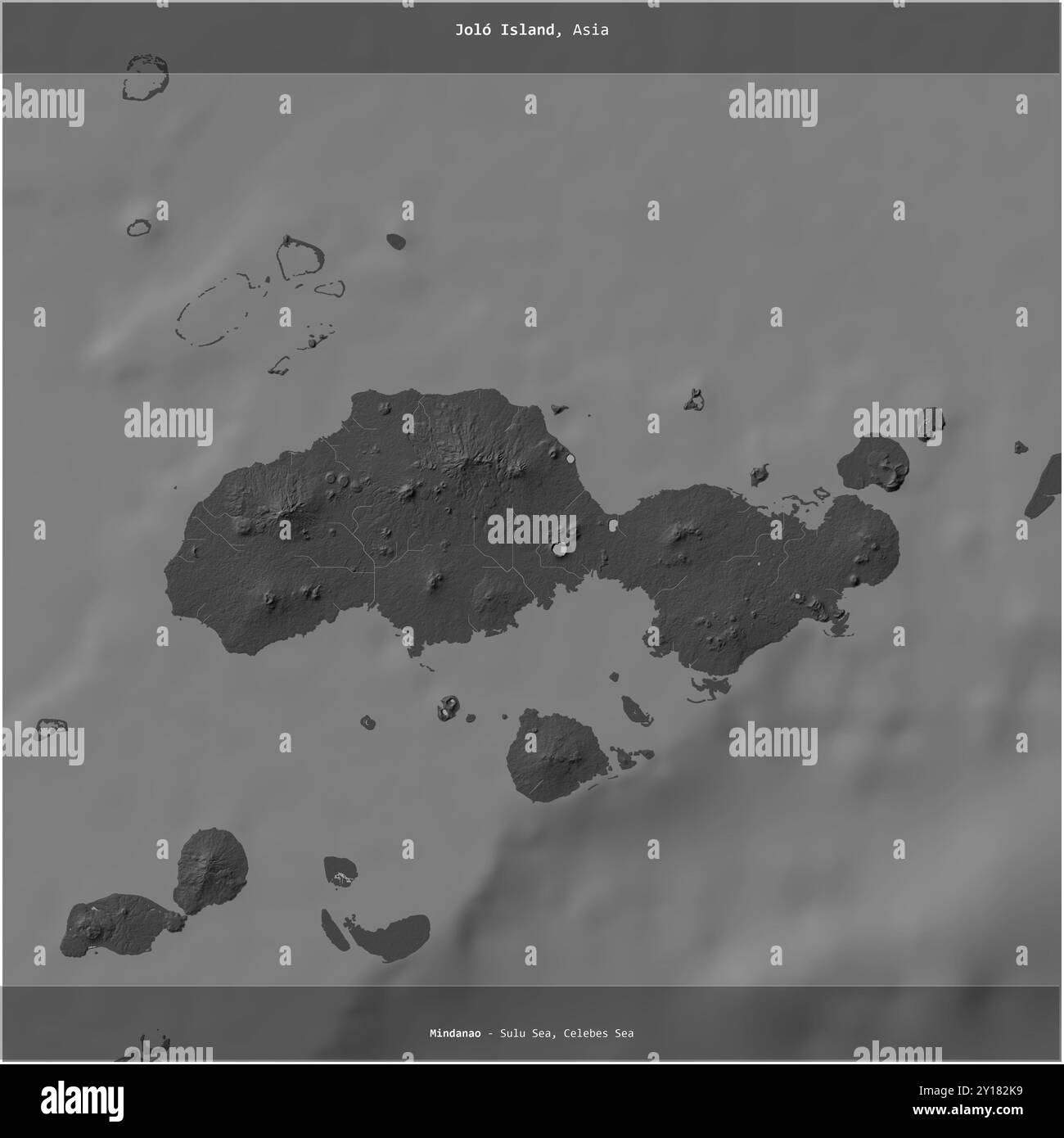 Mindanao map Black and White Stock Photos & Images - Alamy