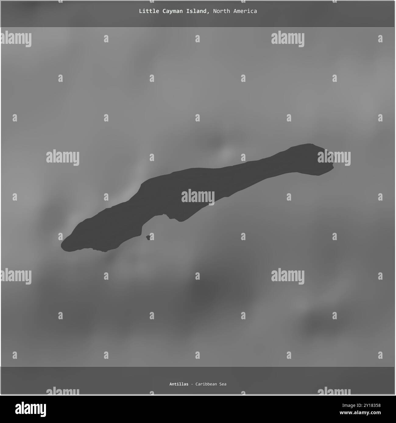 Little Cayman Island in the Caribbean Sea, belonging to Cayman Islands ...